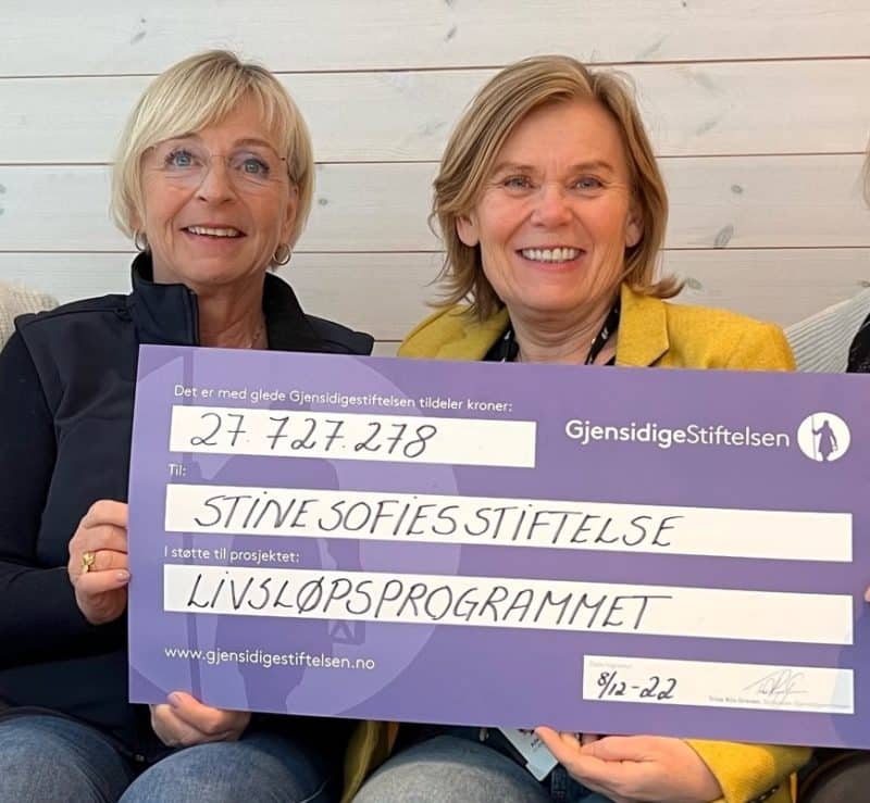 Stine Sofies Stiftelse - Livsløpsprogrammet - Gjensidigestiftelsen